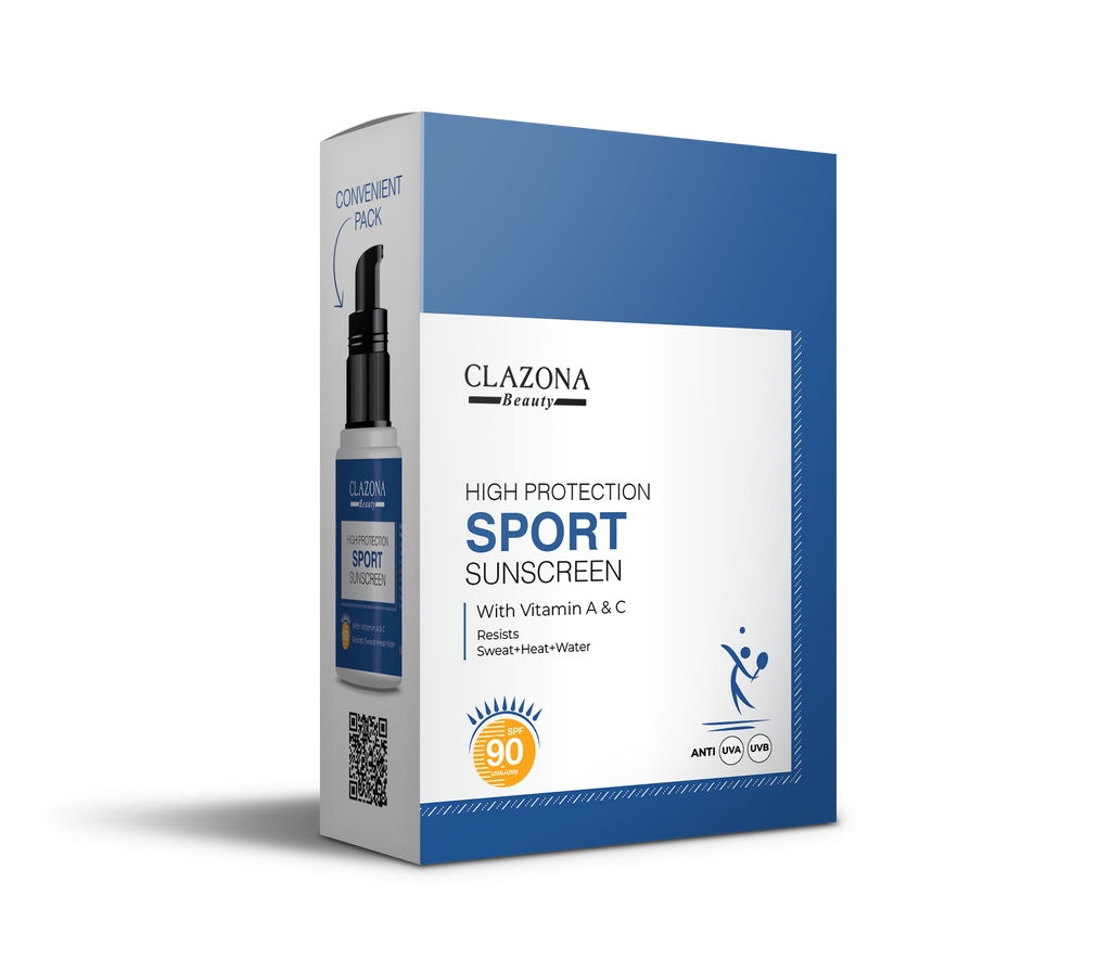 Best Sports Sunscreen Cream SPF 90 – Water & Sweat Resistant – Clazona ...